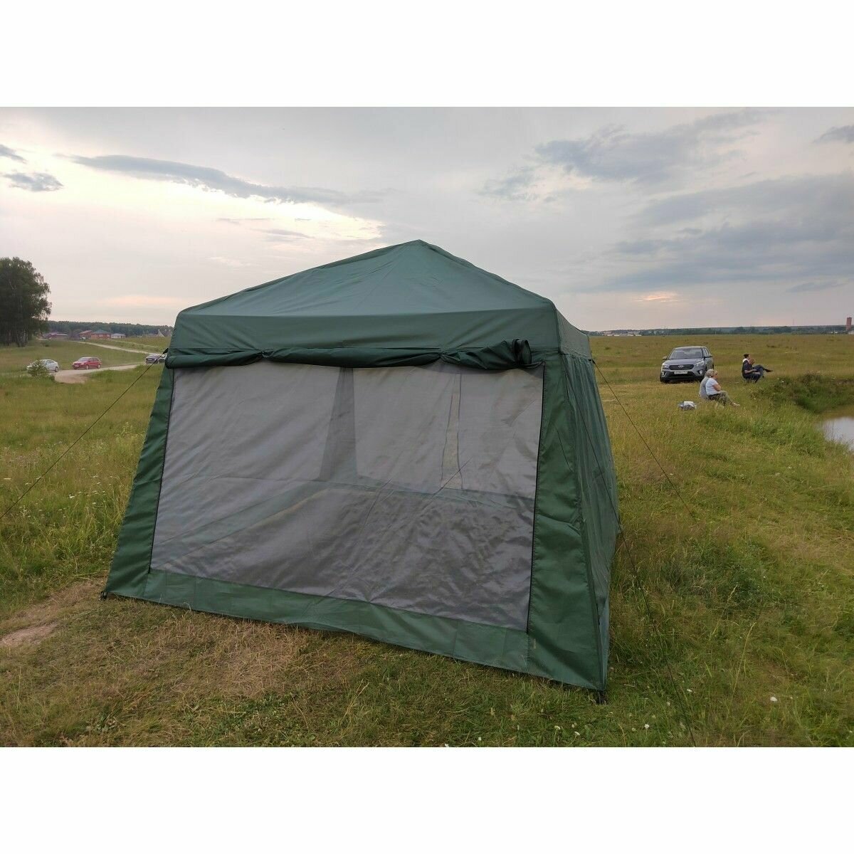 Туристический шатер беседка Terbo 2203 для рыбалки и кемпинга 320*320*245 см, стальной каркас