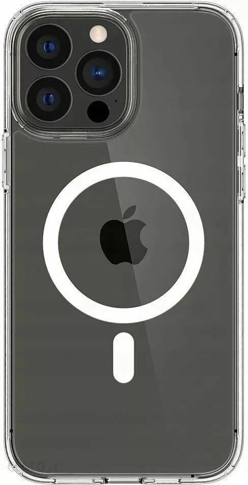 Чехол для iPhone с поддержкой MagSafe/ магсейф на Айфон для использования магнитных аксессуаров, противоударный, прозрачный