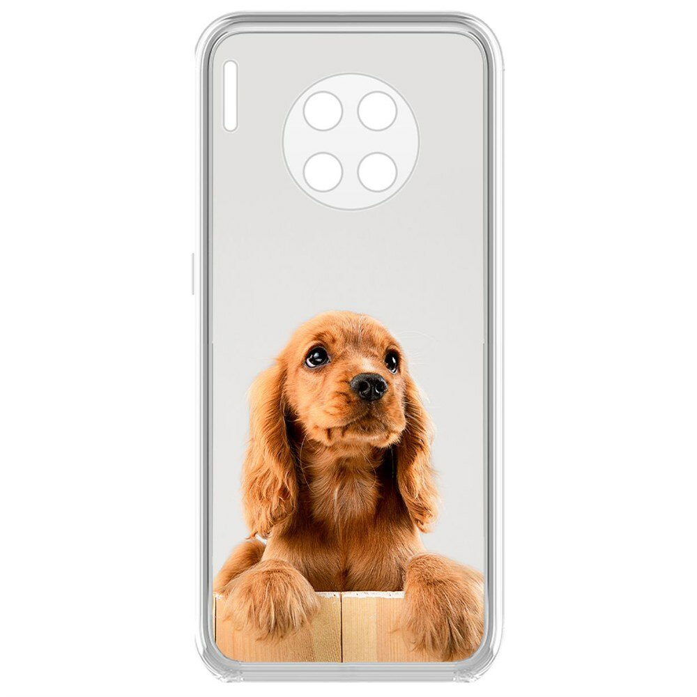 Чехол-накладка Krutoff Clear Case Выходи играть для Huawei Mate 30