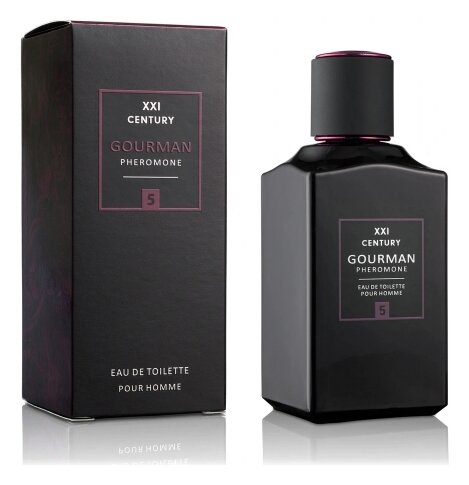 Туалетная вода Парфюмерия XXI века Туалетная вода для мужчин с феромонами Gourman №5 (Объем 100 мл)