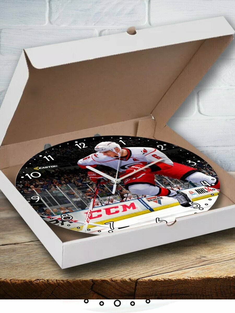 Настенные часы УФ с рисунком игры NHL 14 - 3575