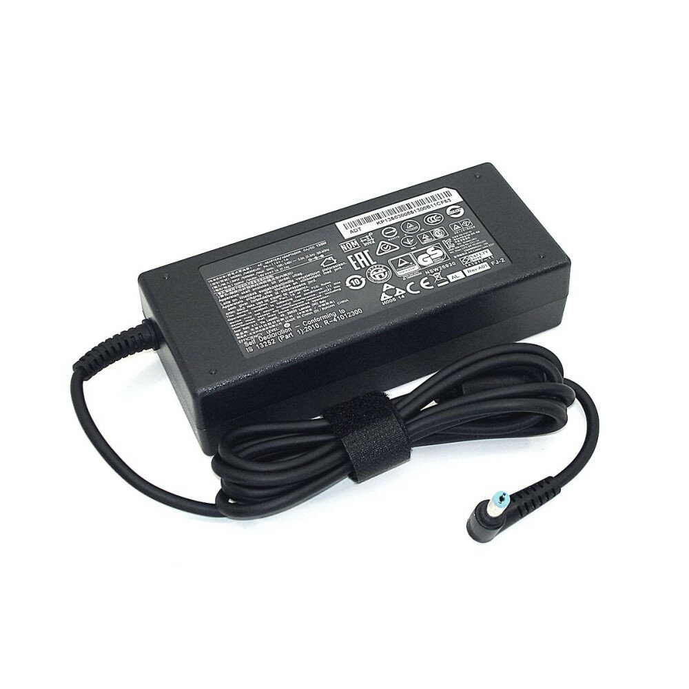 Блок питания для ноутбука Acer 19V 7.1А 135W 5.5x1.7mm (PA-1131-16), Aspire T5000-73CF, Aspire V15 Nitro VN7-592G-788W, Aspire V17 Nitro VN7-792G-797V, без сетевого кабеля, черная, HC/ORG
