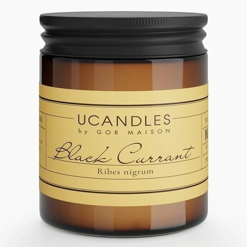 Свеча ароматическая Ucandles Black Currant Botanique 9