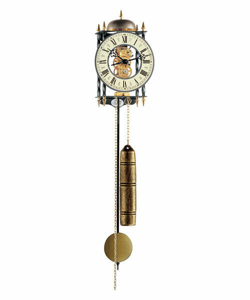 Настенные часы с маятником Скелетон Hermle 70503-000711
