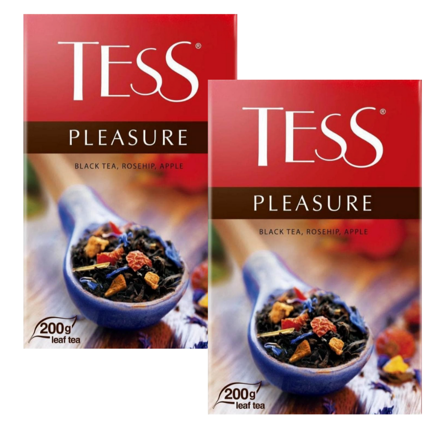 Чай черный Тесс Плежа 200 грамм 2 штуки