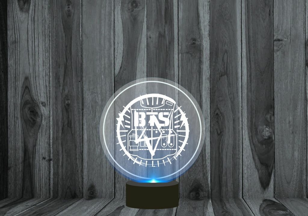 Светильник, ночник 3D Watch Dogs, Сторожевые псы №1