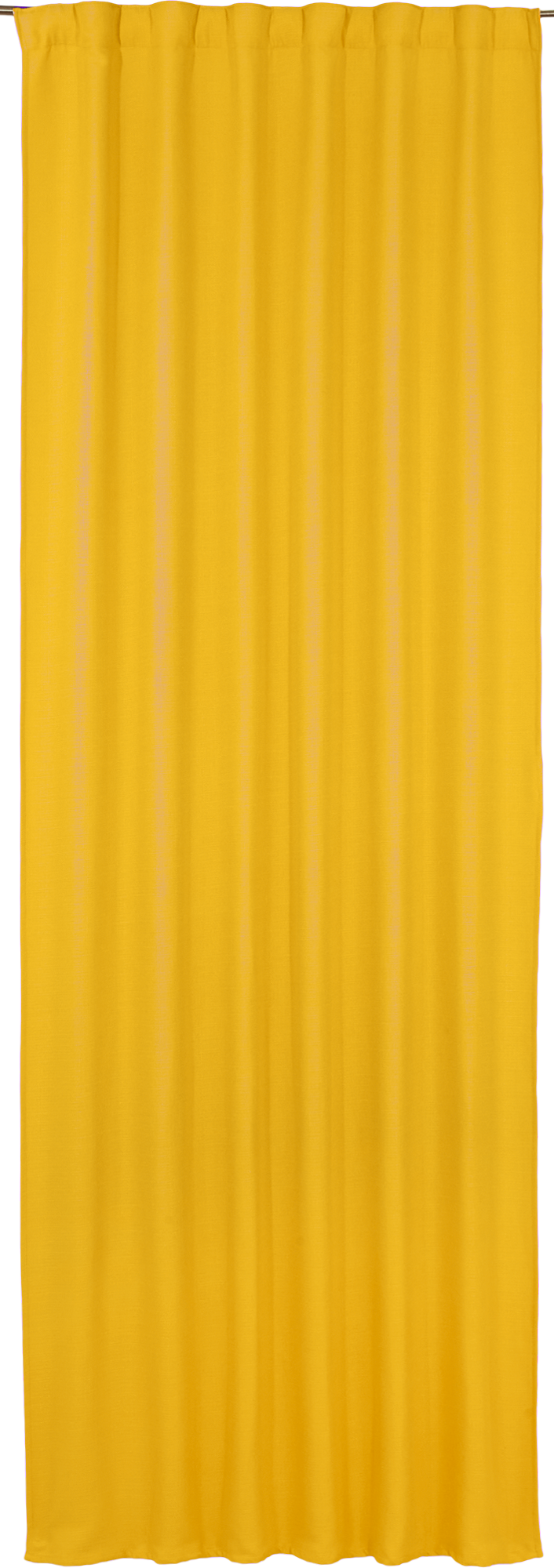 Штора на ленте Inspire Lidia Solemio 140x280 см цвет желтый