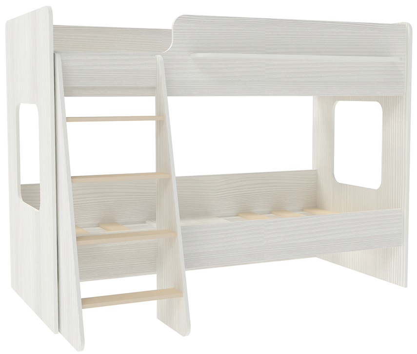 Детская кровать Л 25.1 Белое Дерево Белое Дерево