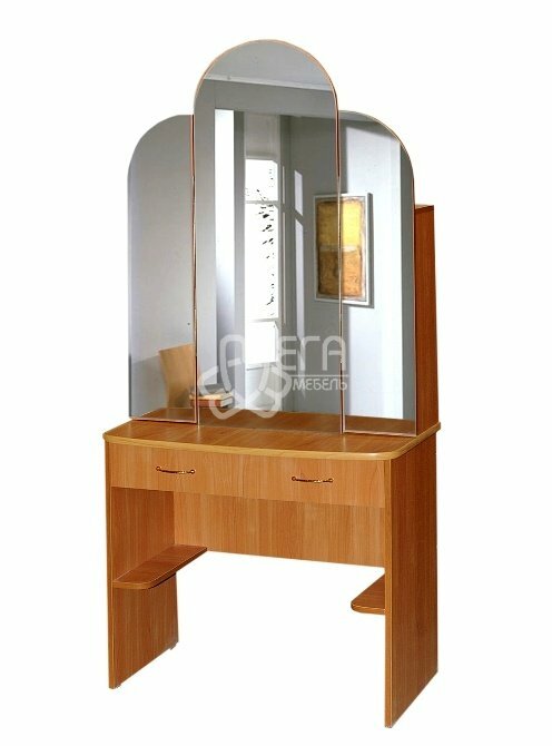 Трюмо Адажио-5 Бук Бавария с зеркалом 80*180*45