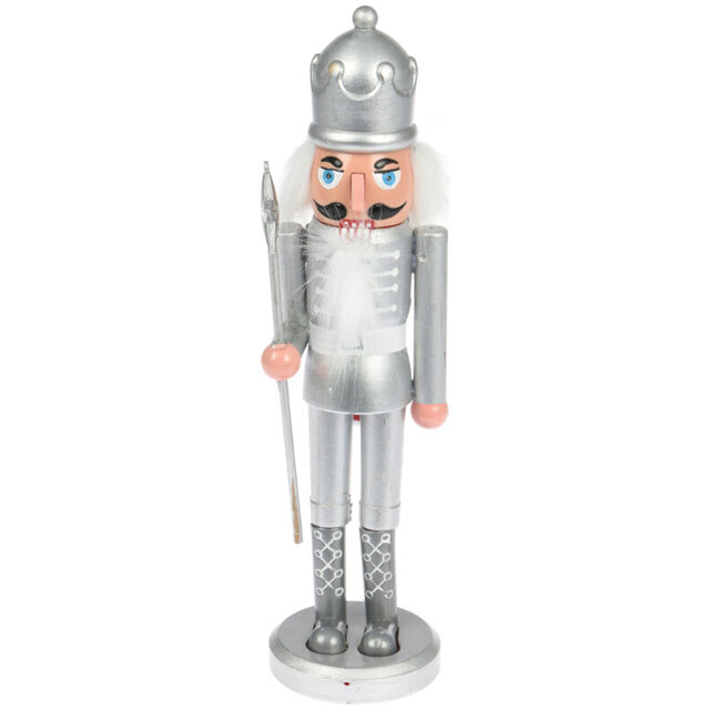 Декоративная фигурка Щелкунчик - His Silver Majesty 28 см, Koopman, ASK000660-3