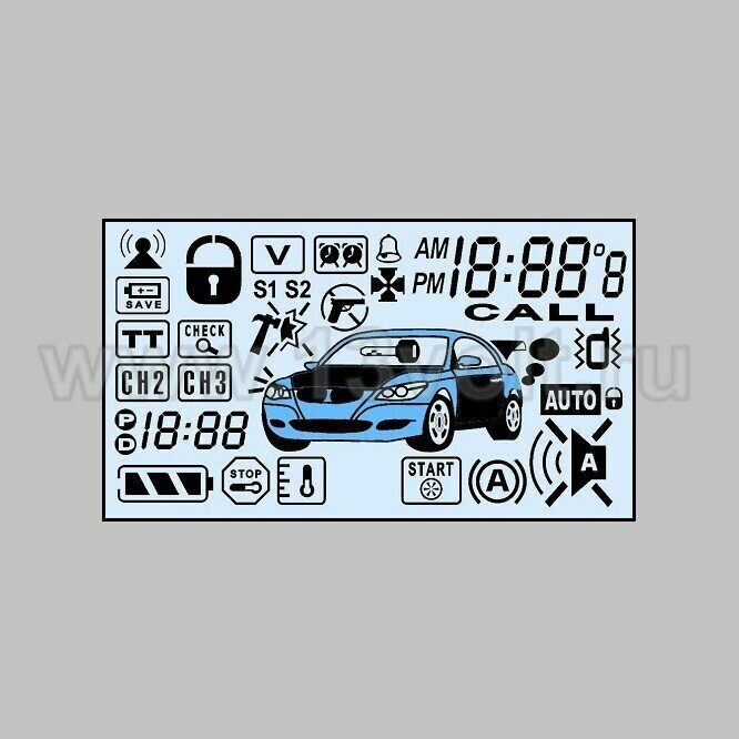 Дисплей жк на ножках SHERIFF ZX 1090