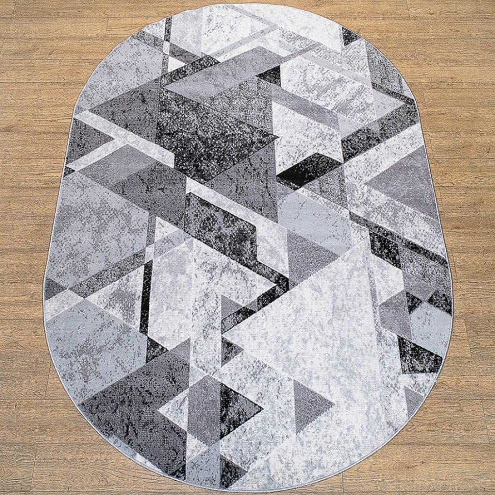 Ковры дизайн 15780 цвет 10743 Лайла де Люкс овал (3 х 5 м)