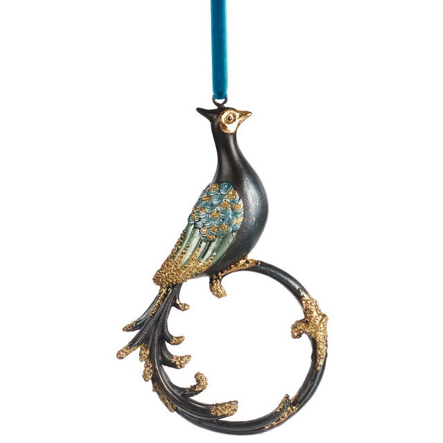 Елочная игрушка Великолепный Фазан Арнолла 17 см, подвеска, Goodwill, D46008-1