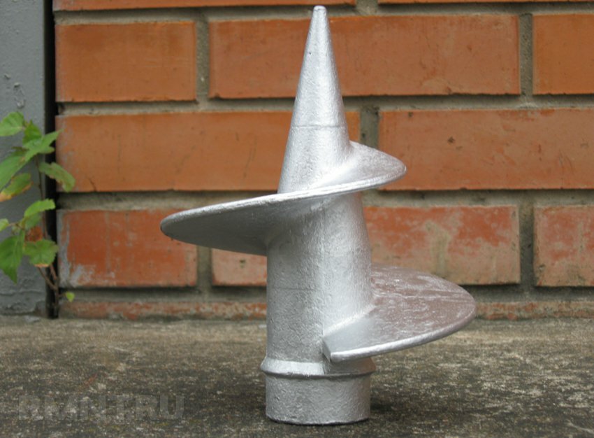 Литой винтовой наконечник для НКТ Ф60/150 мм