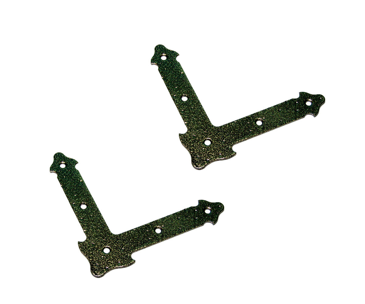 Уголок декоративный прямой ноэз УДП 165-SL старая бронза (комплект 2 штуки)