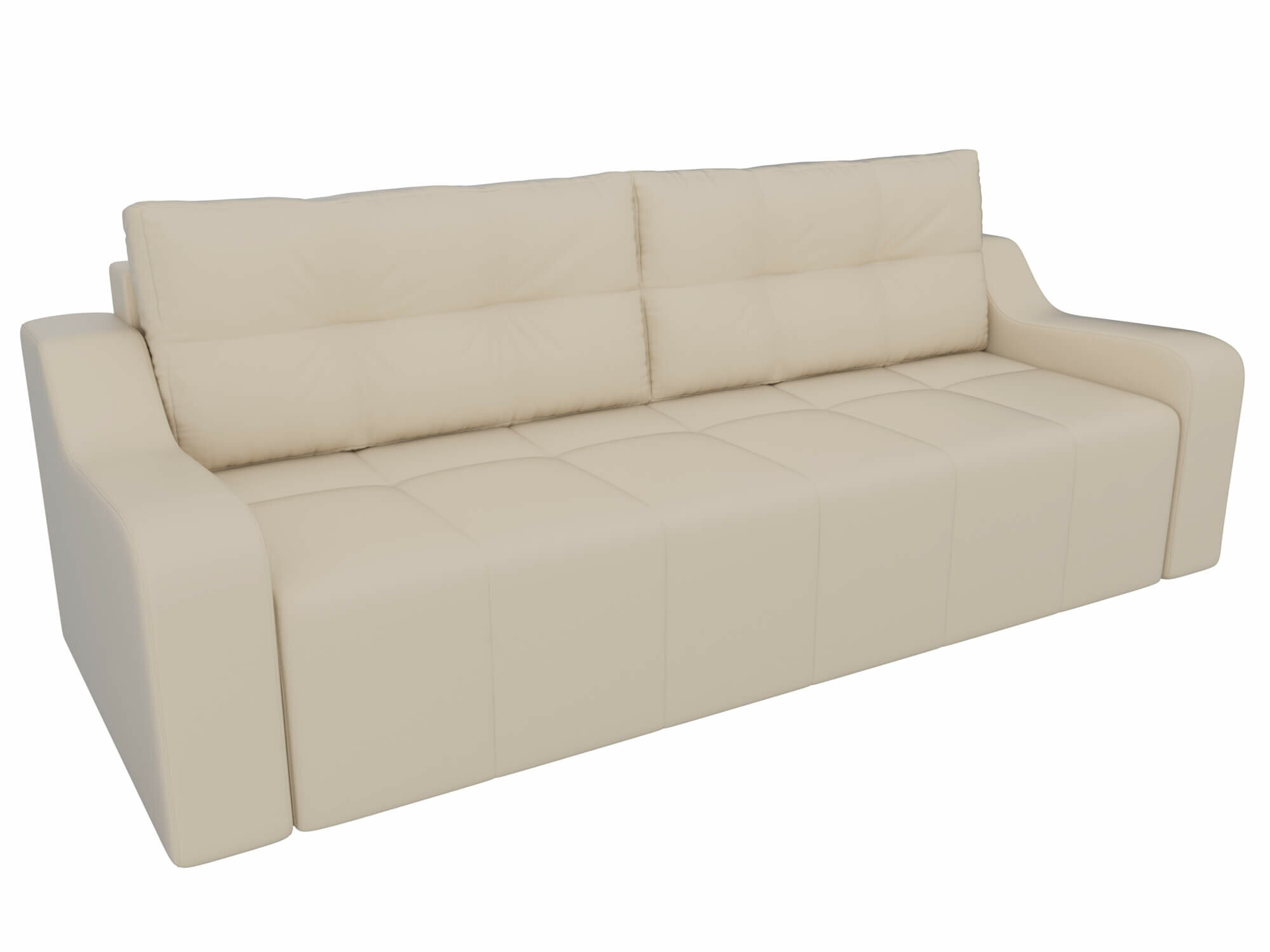 Artum Прямой диван Итон экокожа бежевый