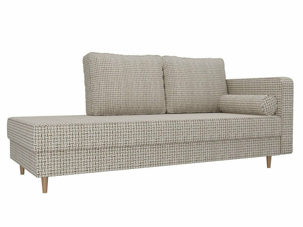 Artum Кушетка Прайм Правая Рогожка диз.2