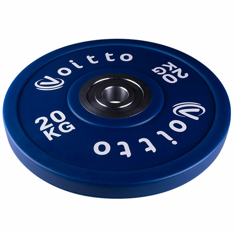 Диск бамперный Voitto V-406 CPU 20 кг, цветной (d51)