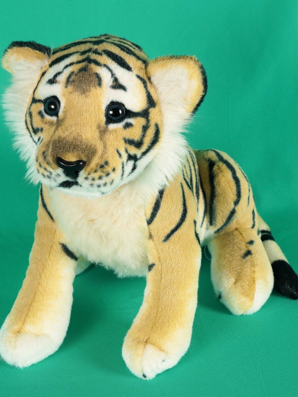 Мягкая игрушка акимбо КИТ Тигр реалистичный 25 см.