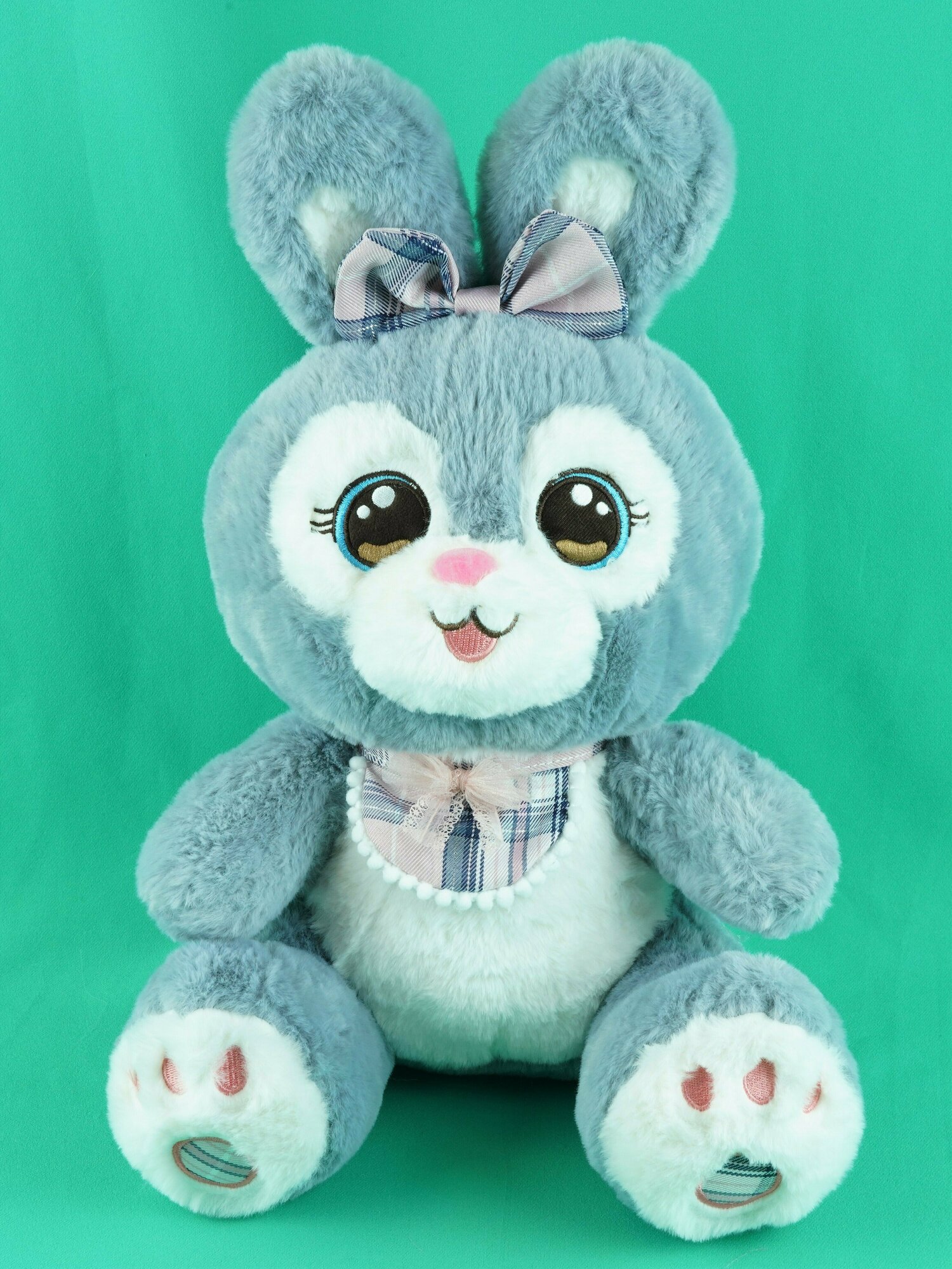 Мягкая игрушка акимбо КИТ Заяц 30 см. 1шт.