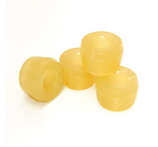 Втулка амортизатора для а/м ГазЕЛЬ, Волга, УАЗ конусная 4шт полиуретан (Riginal)