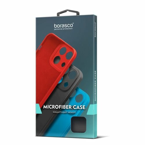 Чехол (клип-кейс) BORASCO 71527, для Realme C30/C30s, черный