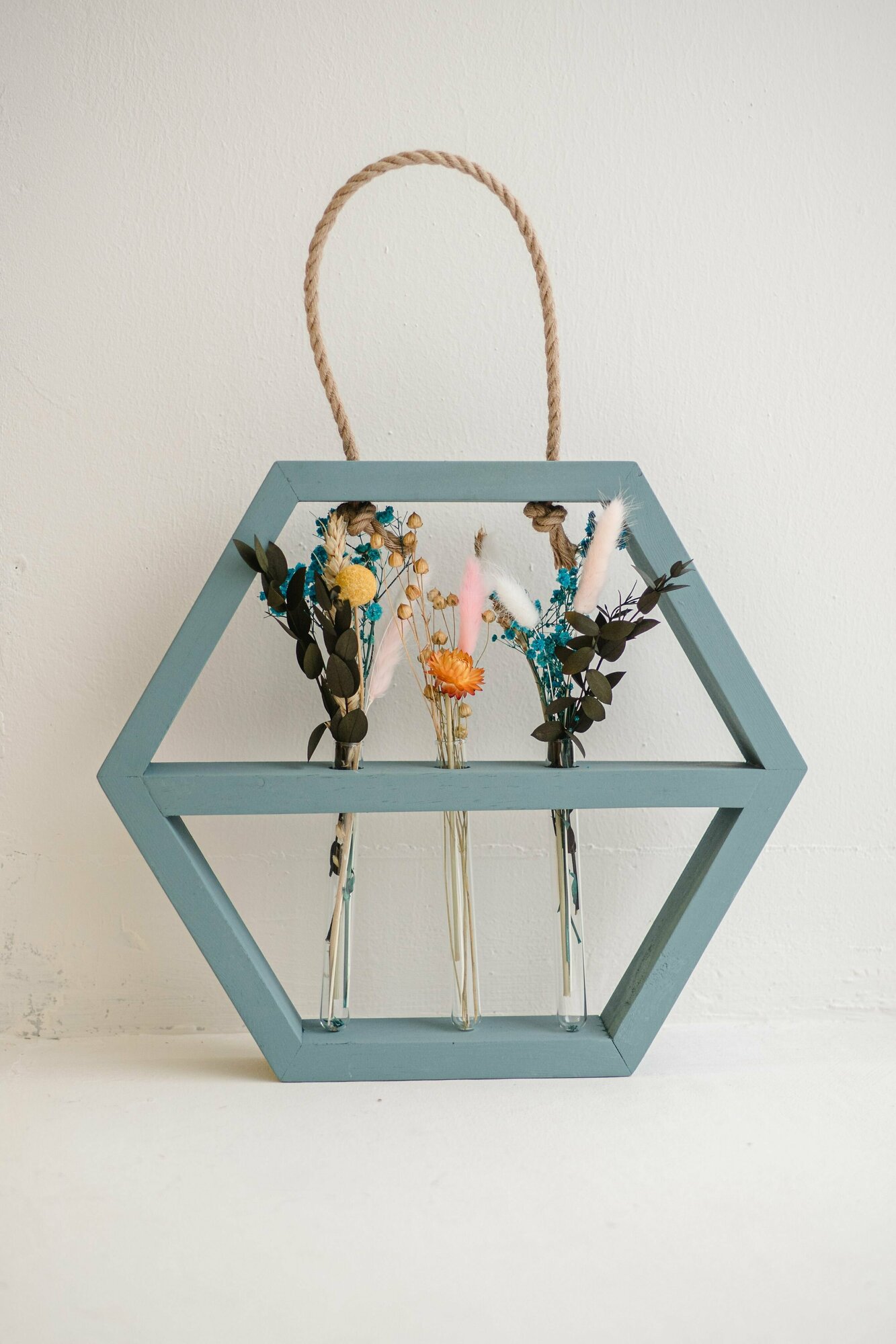 Необыкновенная сота Сухоцветы для декора Настенная сота Долговечные Стабилизированные Цветы Trava_Decor(Хлопок, Гипсофила, Лаванда, Эвкалипт, Лагурус).