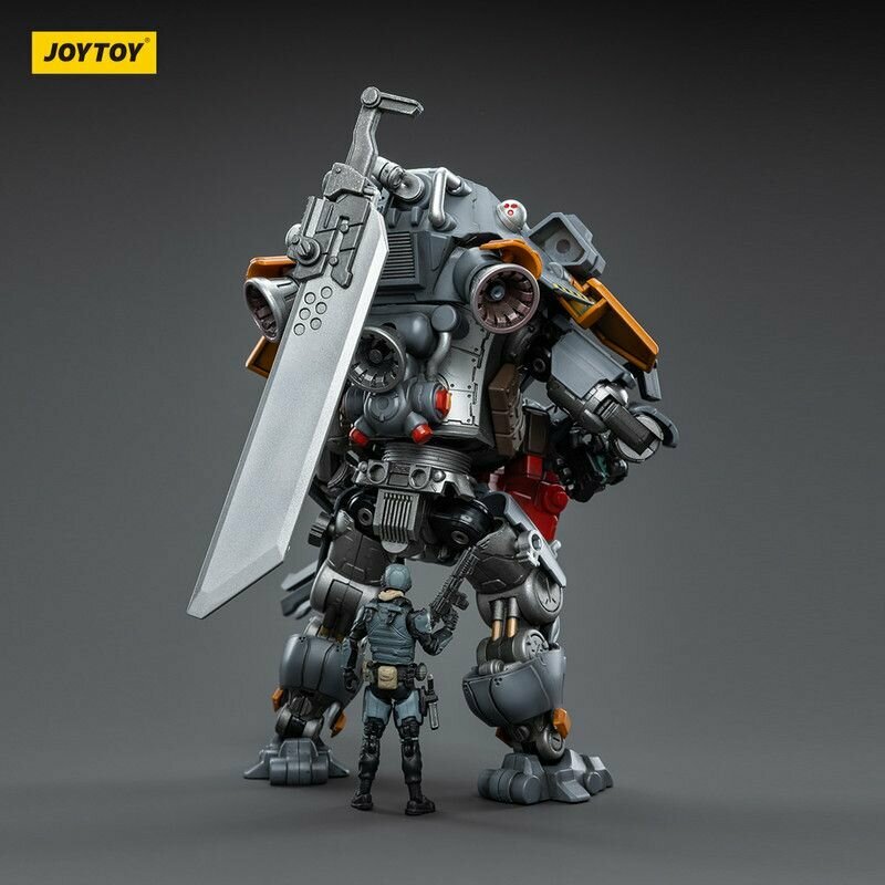Подвижная фигурка JOYTOY Dark Source Iron Wrecker 09 Pursue Type Mecha