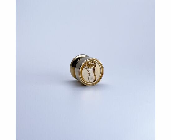 Сургучная печать Мини, 15 мм, Олень