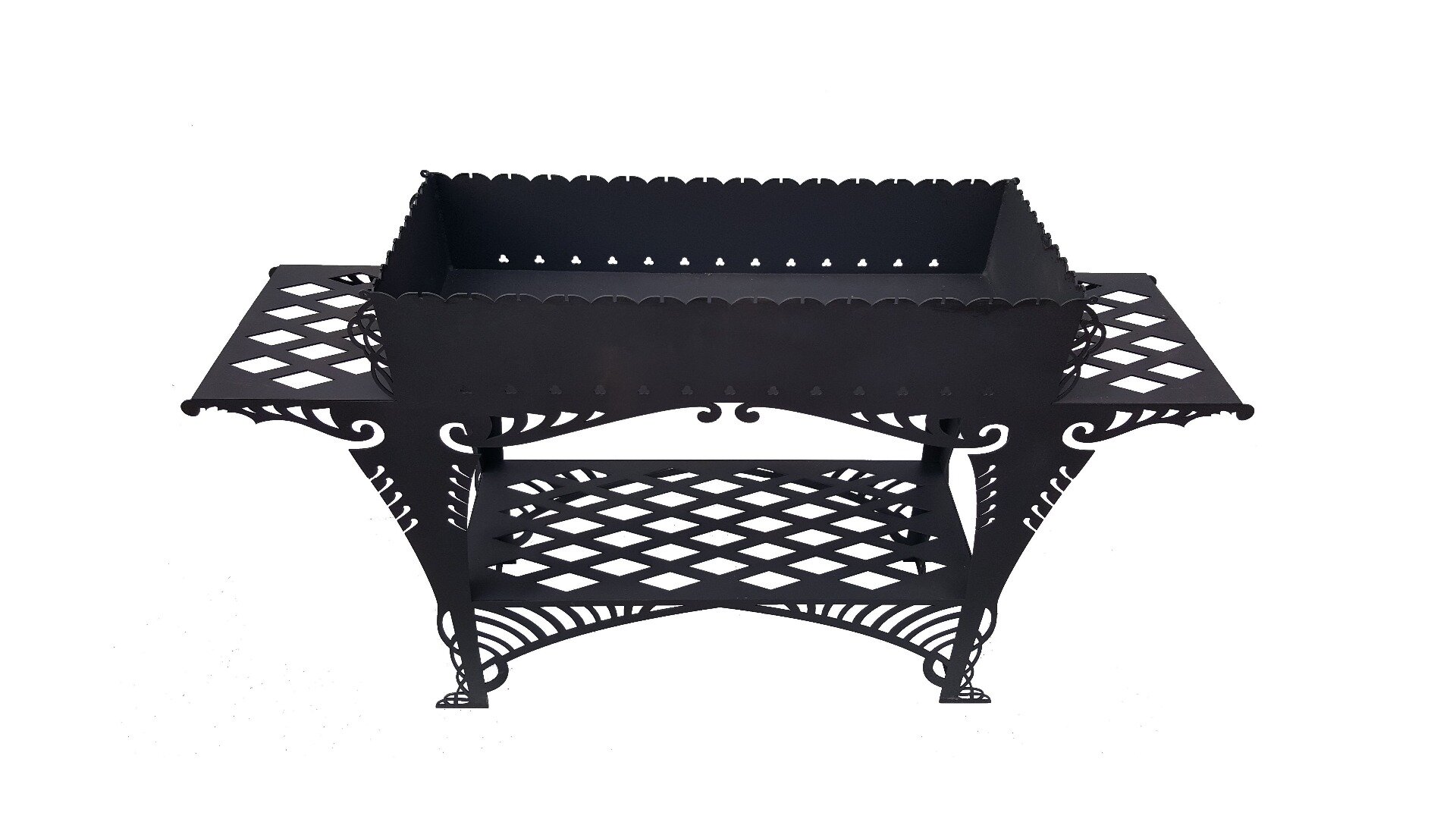 Ажурный мангал сварной