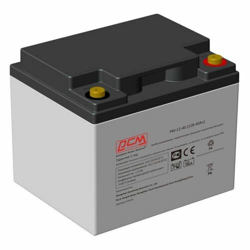 Аккумуляторная батарея для ИБП POWERCOM PM-12-40 12В, 40Ач
