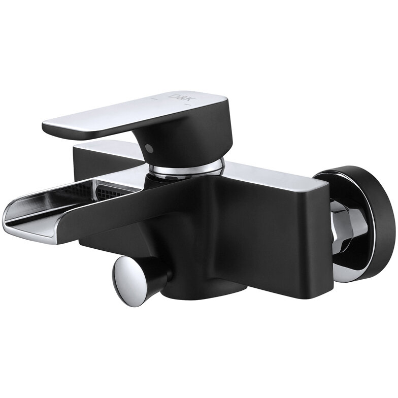 Смеситель для ванны DK (ДК) Berlin Technische (DA1433515) черный, хром