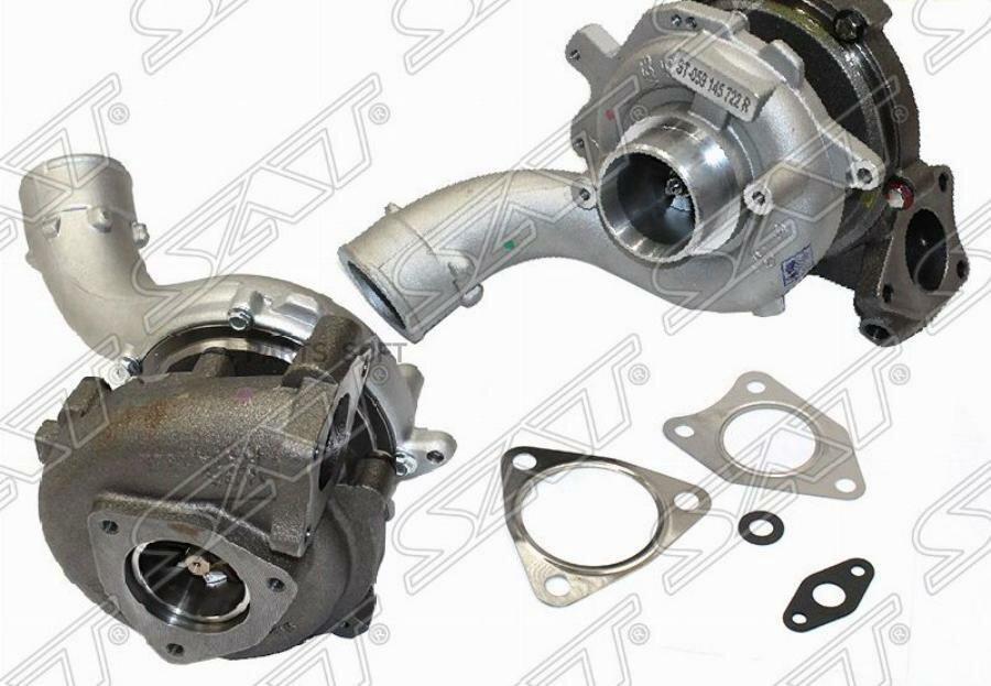 Турбина Audi A6 04-10 / Q7 05-15 BNG; BUN; CARA; CARB; CASA; CASB; CASC; CCMA; CDYB; CEXA; CEXB; CJGA; CNRB; CRCD SAT ST-059 145 722 R | цена за 1 шт