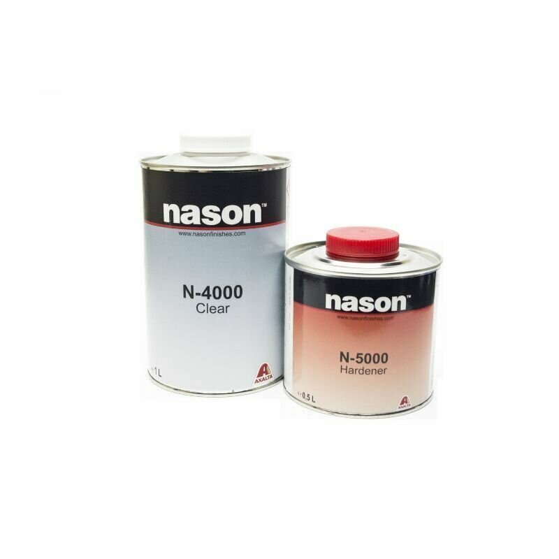 NASON N-4000 CLEAR 2К лак1л+N-5000 отверд 0.5л
