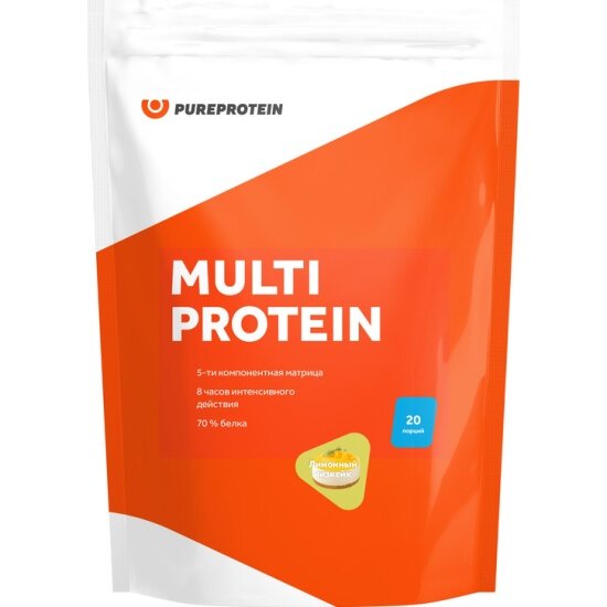 Протеин Pureprotein Мультикомпонентный Лимонный чизкейк 600г
