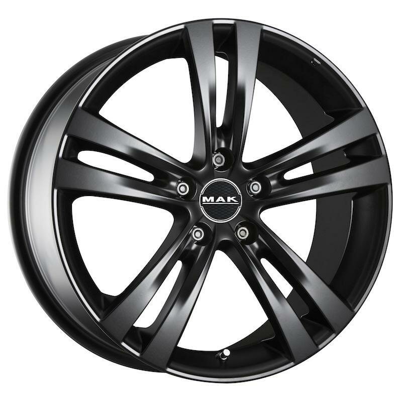 Диск автомобильный литой MAK Zenith 16x6.5 5x108 et45 dia72 Чёрный матовый