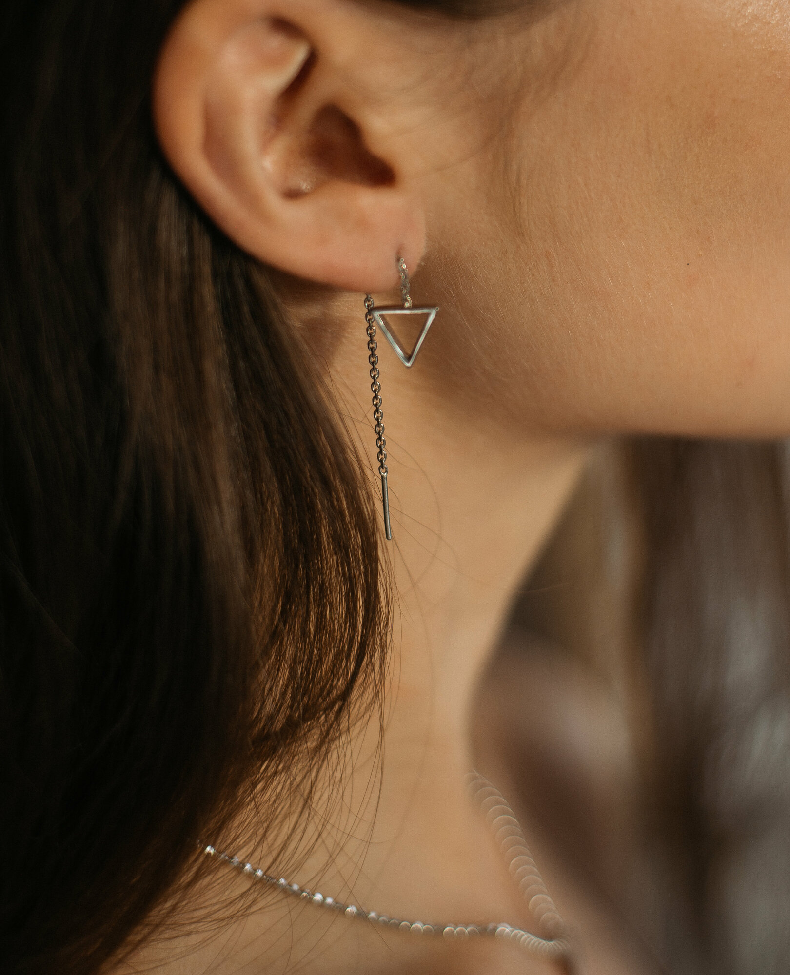 Серьги, серебро, 925 проба