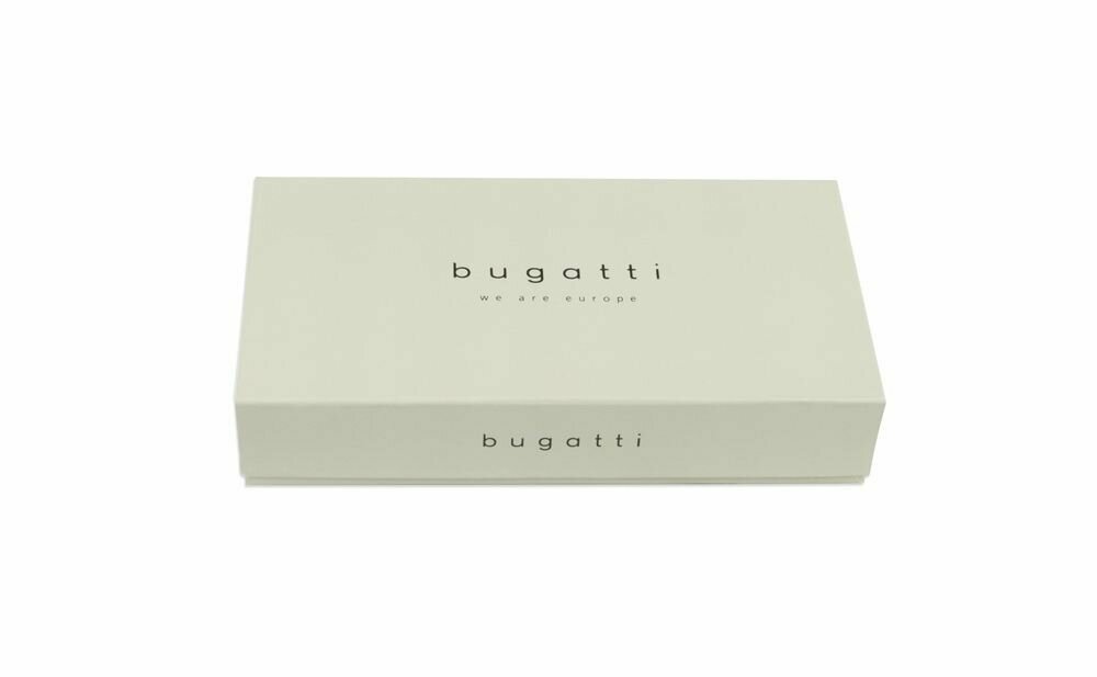 Кошелек Bugatti, фактура зернистая, бежевый — фото 1