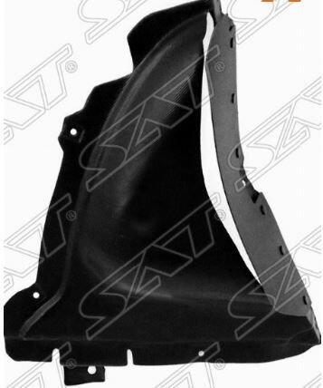 Подкрылок SAT, для BMW 5 Series 09-13/Lancia Delta, передняя, левая, черный, (Спереди/ Слева/ нижняя часть)