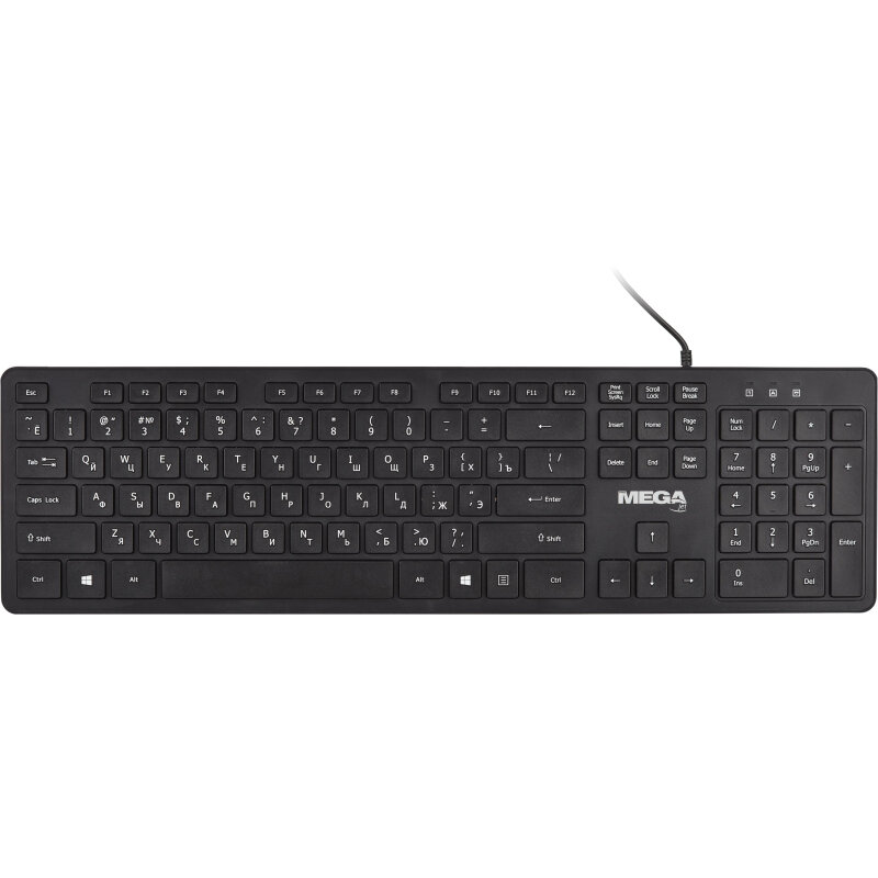 Клавиатура ProMega C-KB002 черная, USB, 104кн ProMega jet 1637450