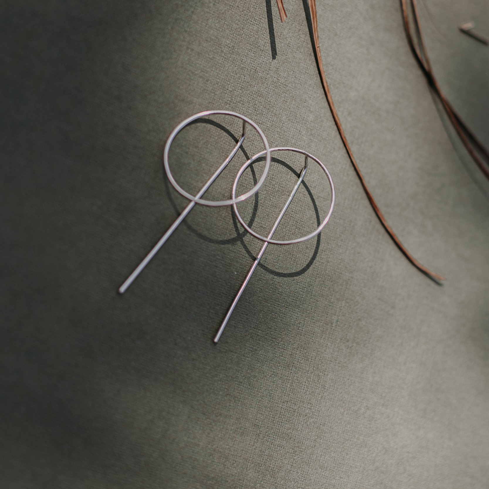 Набор серег, серебро, 925 проба