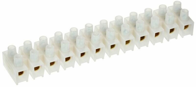 Колодка клеммная ЗВИ-100 10-25кв. мм 12 пар IEK UZV3-100-25