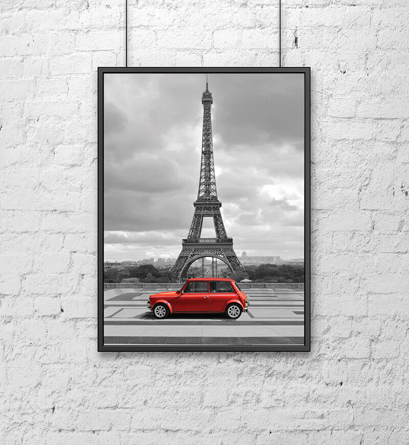 Постер для интерьера на стену (30х40 см). Города - Париж / постеры картины для интерьера, постеры для интерьера, постер на стену, картина на стену, картина на кухню, плакат, декор и интерьер