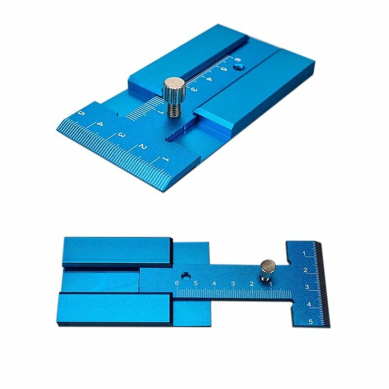 Линейка раздвижная с фиксатором 80x50mm Uniqtool UTM-0098C-2