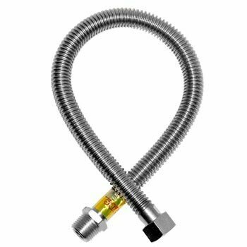 Сильфонная подводка для газа 1/2"х50 см в/н