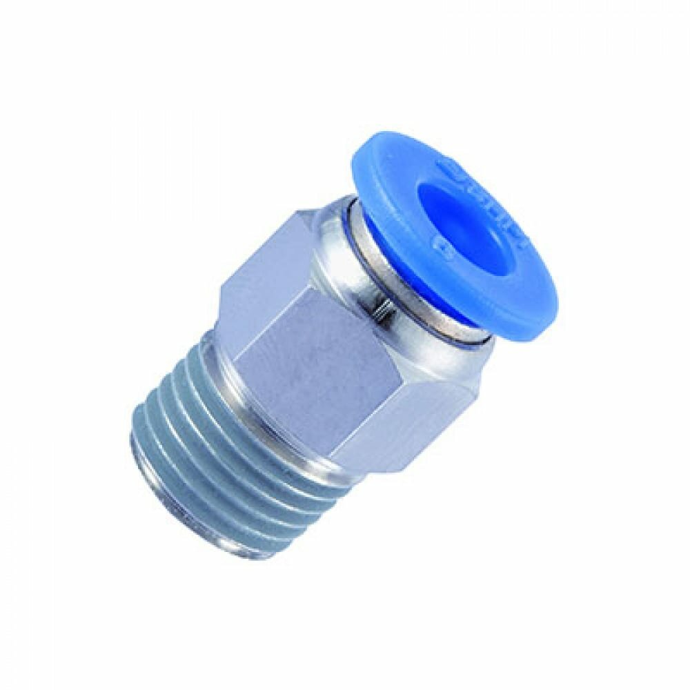 Фитинг цанговый прямой с наружной резьбой 1/2M для трубки диаметром 12 мм SHPI PC 12-R04