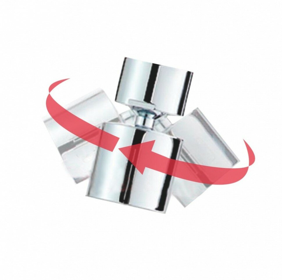 Аэратор для смесителя поворотный ( два режима ) HANSEN H012-5 внутр. резьба