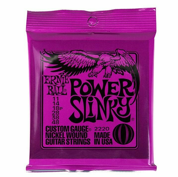 Струны для гитары ERNIE BALL 2220 11-48. 6 струн для гитары.