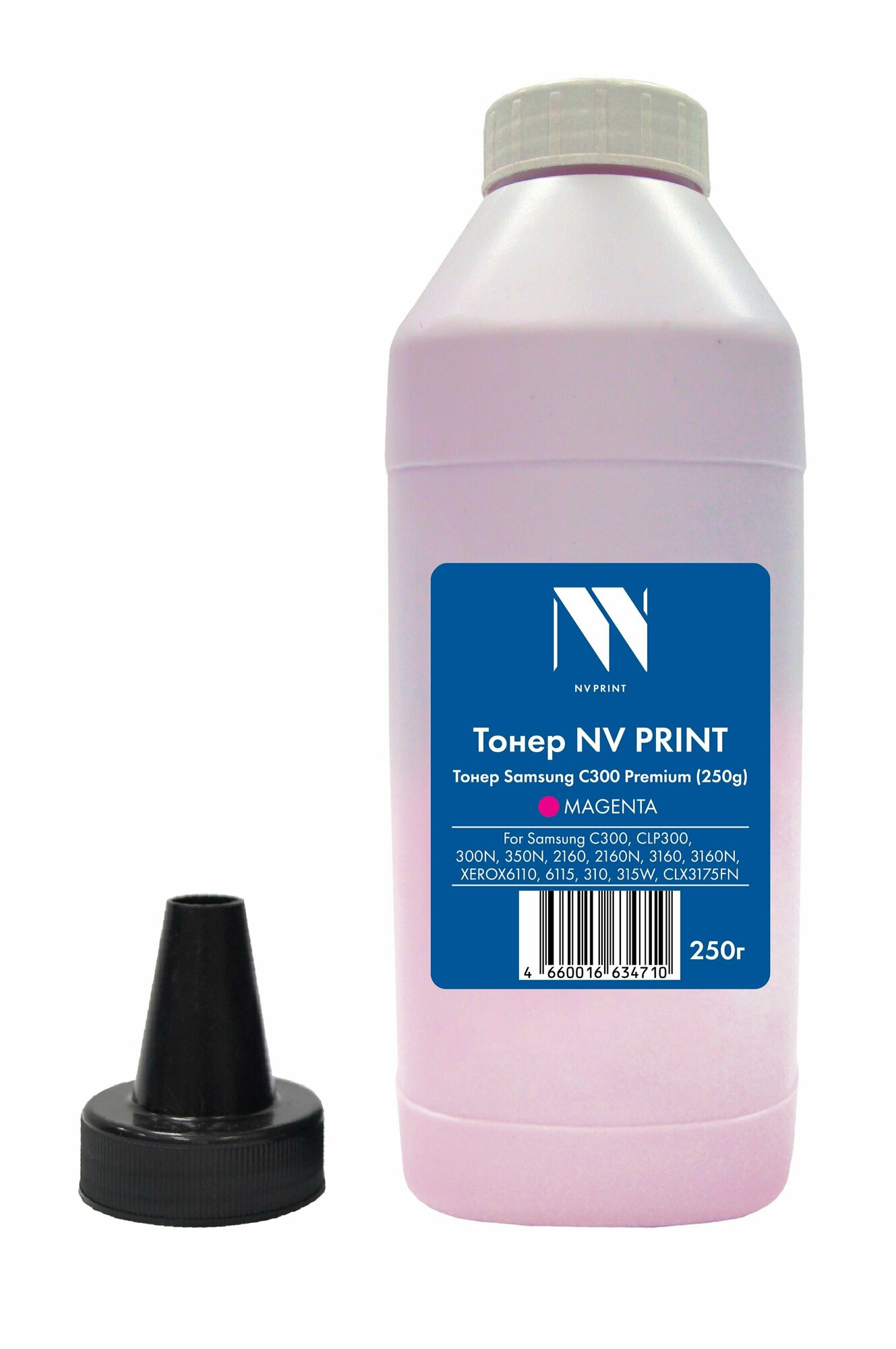Тонер для Samsung C300 Premium (250 г) Magenta