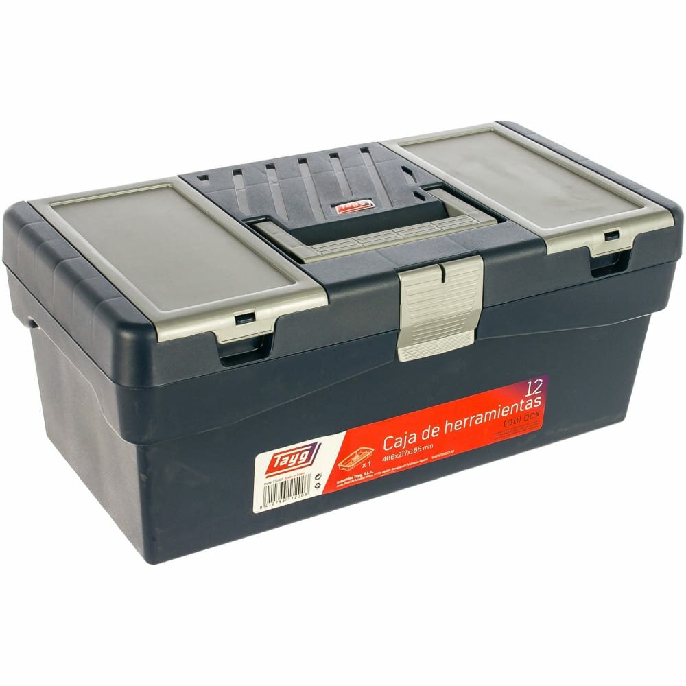 Ящик для инструментов с лотком 40х21.7х16.6см №12 Tayg TAY-112003